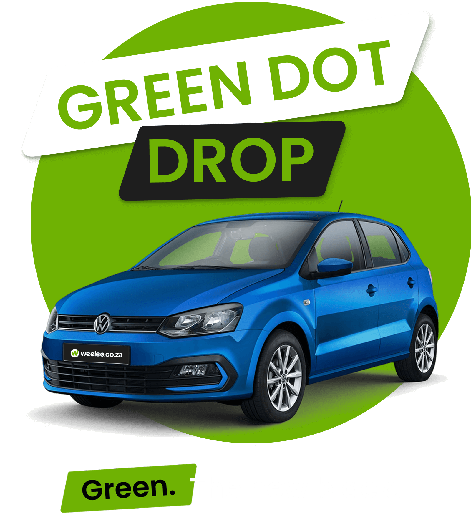 Green Dot Drop BF Page - Weelee